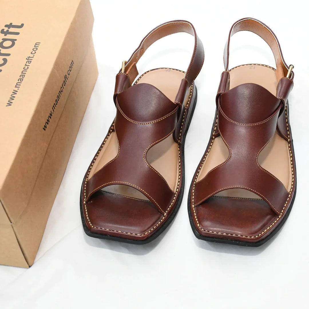 Step into Tradition: Handcrafted Peshawari Chappals with Free Delivery ...