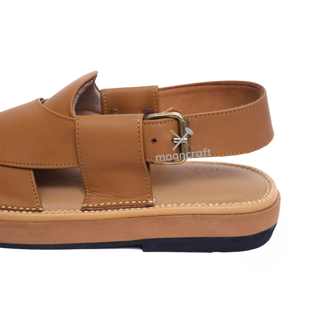 Kaptan Chappal - Dark Brown - MaanCraft